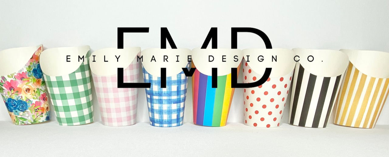 Festive Charcuterie Cups Themed for Your Event - Emily Marie Design Co ...